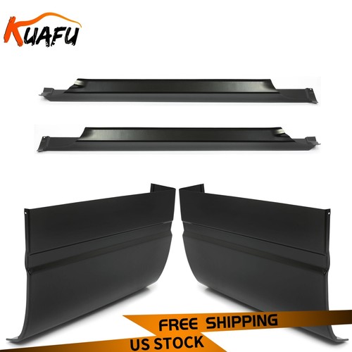 Rocker Panels Cab Corners For 88-98 Chevy GMC C/K 15 25 3500 2DR ...