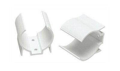Beckson Marine Plastic Clip Mate Holding Clips 1-1/2" to 2" White 2/Pk ...