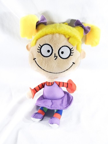Rugrats Angelica Plush Doll 10" Toy by Nickelodeon 2022 Blonde Hair ...
