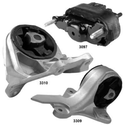 Engine Motor Mount & Auto Trans. Mount 3Pcs Set for Pontiac G6 06-07 3 ...