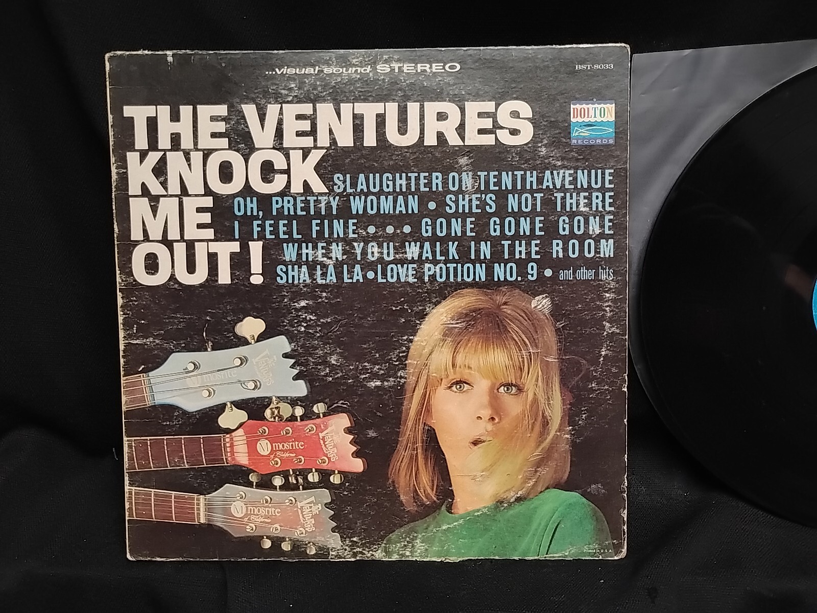 The Ventures Knock Me Out Vinyl LP Dolton Records BST-8033 1965 | eBay