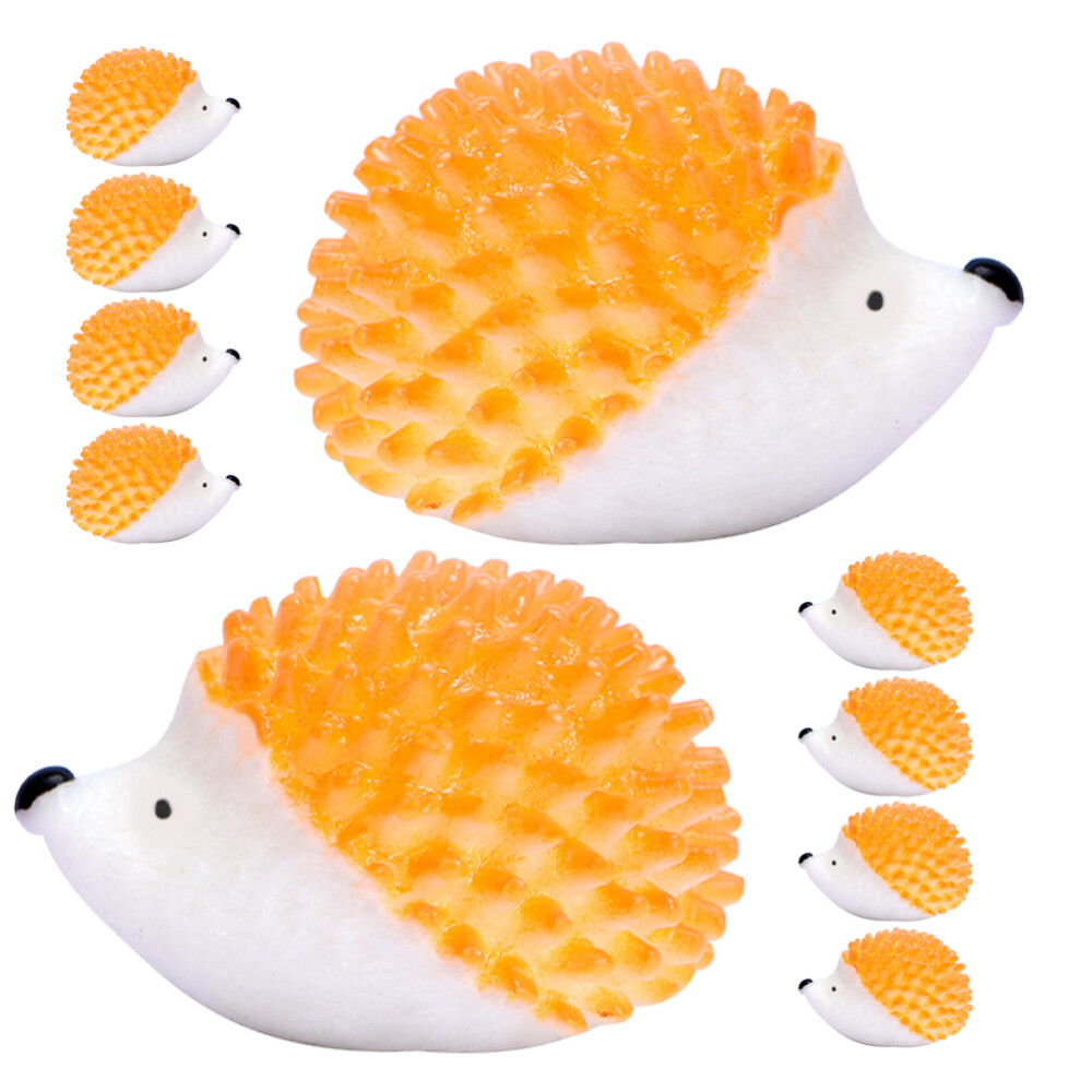 30 pcs Mini Hedgehog Figurines Miniature Resin Animal Figurine Micro ...