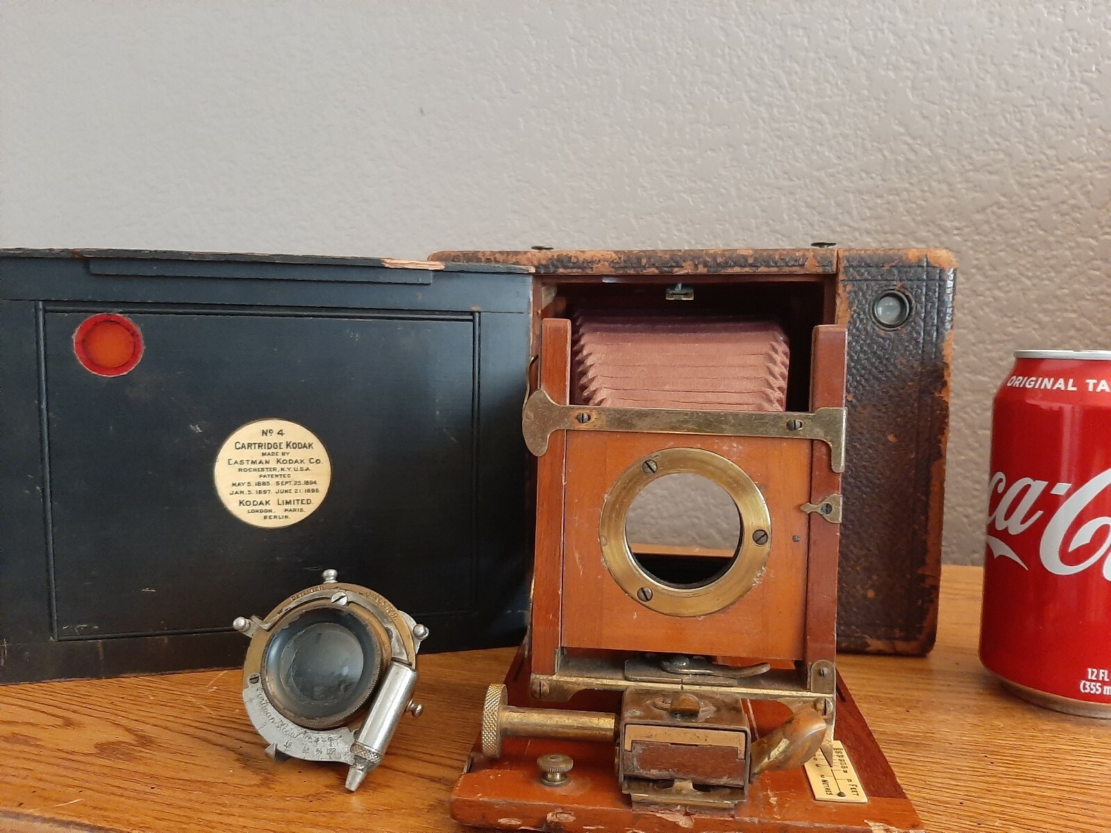 Cartridge No. 4 Kodak Camera / Brass Lens | eBay
