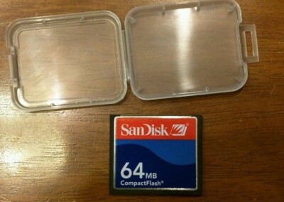 New Sandisk SDCFJ-64 64mb Compact Flash Module Bulk Lot of 5 (18 ...
