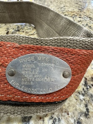 LINEMAN Safety Body BELT-Double D Ring, Model 502512 | eBay