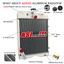 3 Row Aluminum Radiator for Massey Ferguson TO30 TE20 TEA20 TO20 TO30 ...