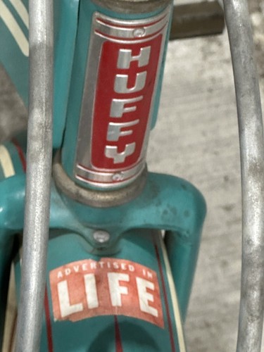 20” Vintage 1954 HUFFY Model 67 Super Deluxe CONVERTIBLE Girls’ Bike ...
