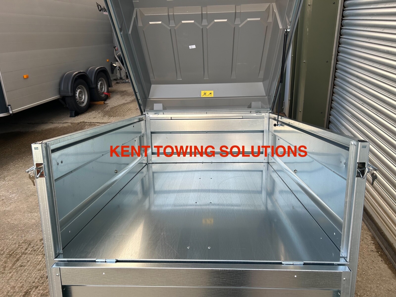 NEW Erde 143 Box Car Camping Trailer With Lockable ABS Hard Top Cover ...