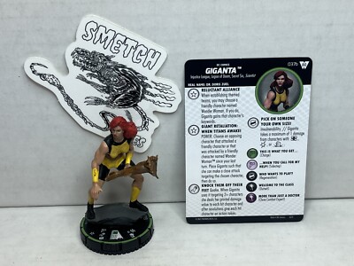 WW80 037b Giganta PRIME Rare Figure - DC Heroclix Wonder Woman 80th Ann ...