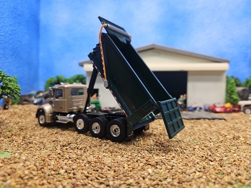CUSTOM Mack Granite Dump Truck 1/64 2020 dcp Greenlight rock gravel ...