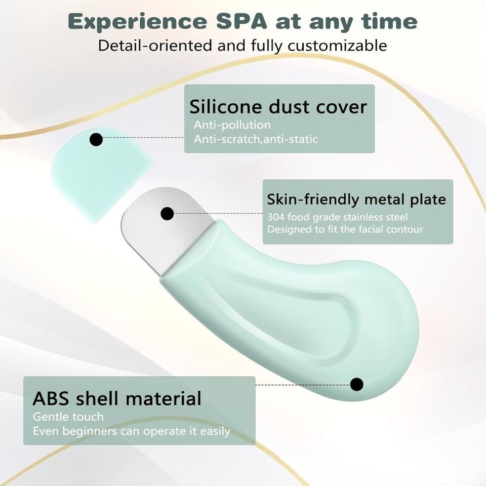 Remove Whitehead Acne Blackhead Scraper Face Spatula Beauty Care Tool ...