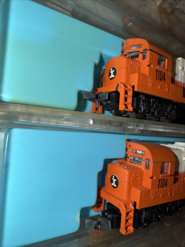 Lot Of 2 Illinois Central N Scale Locomotive Engines Con-Cor 2261 | eBay