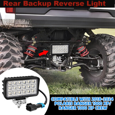 Rear Backup Light 36W Reverse Light For 2018-2024 Polaris Ranger Crew ...