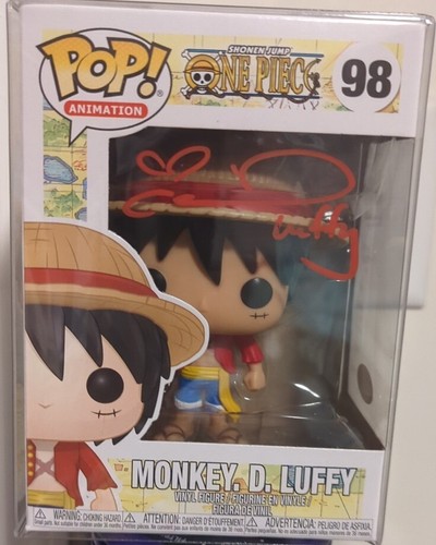 SIGNED Funko Pop Animation One Piece Monkey D Luffy Vinyl Figures 98 | eBay