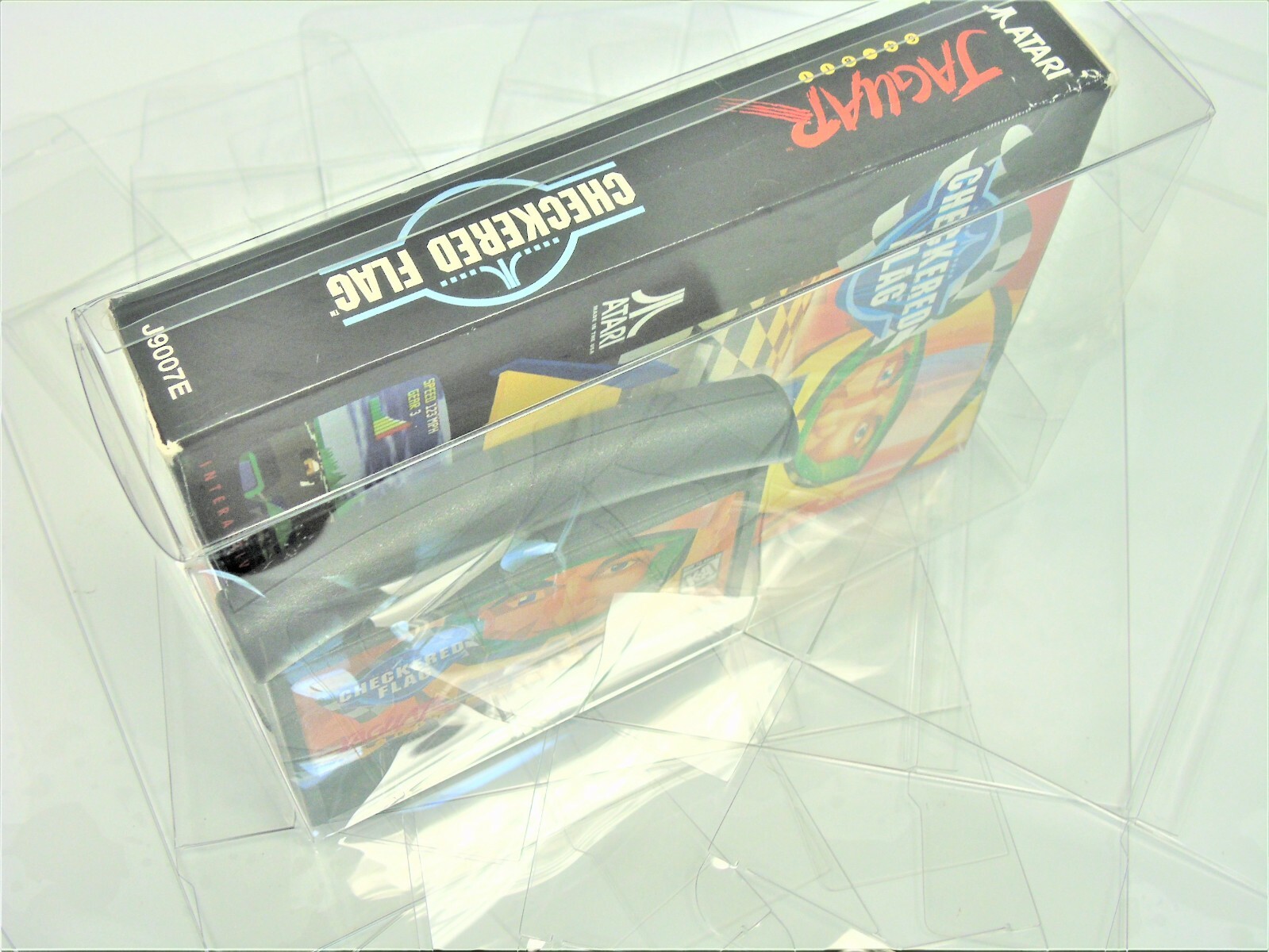 OVERSIZE 10 Atari Jaguar Video Game Clear Case Cases Sleeve Box ...