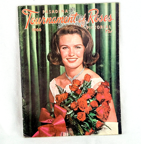 1966 Tournament Of Roses Rose Parade Pictorial Program Carol Cota Cover ...