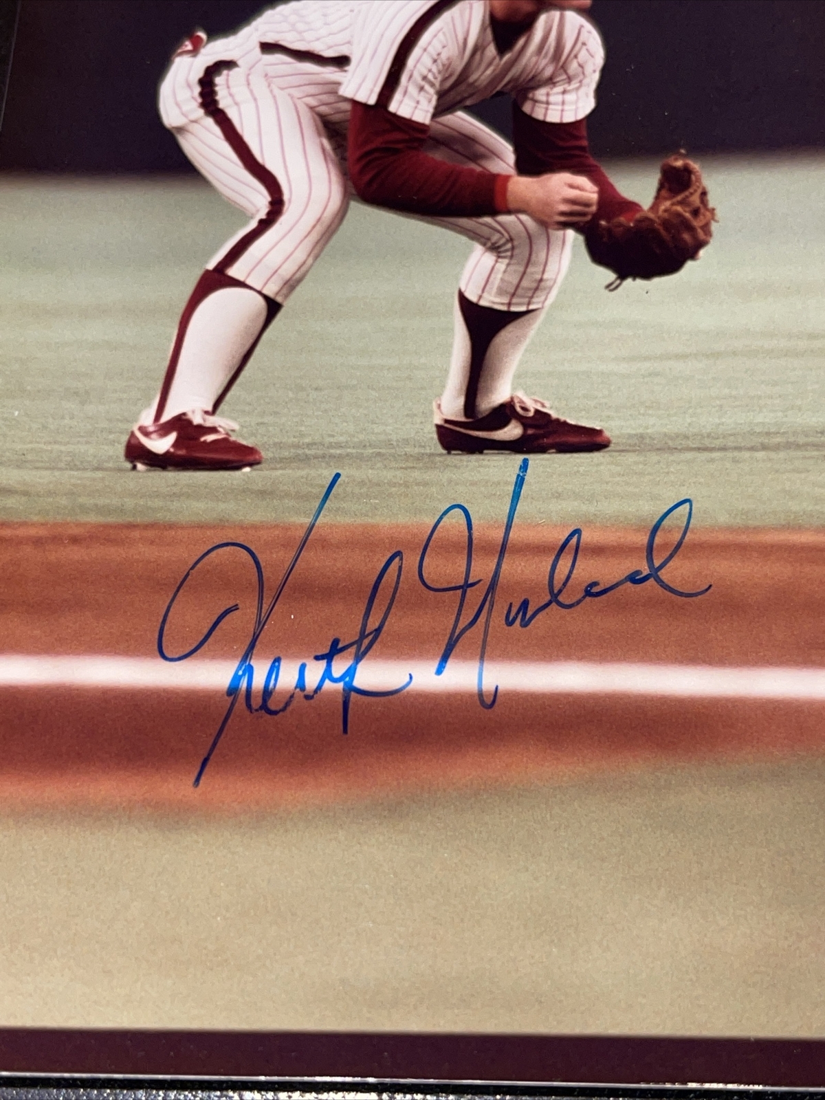 Keith Moreland Autographed Signed Original 4x6 Photograph Philadelphia ...