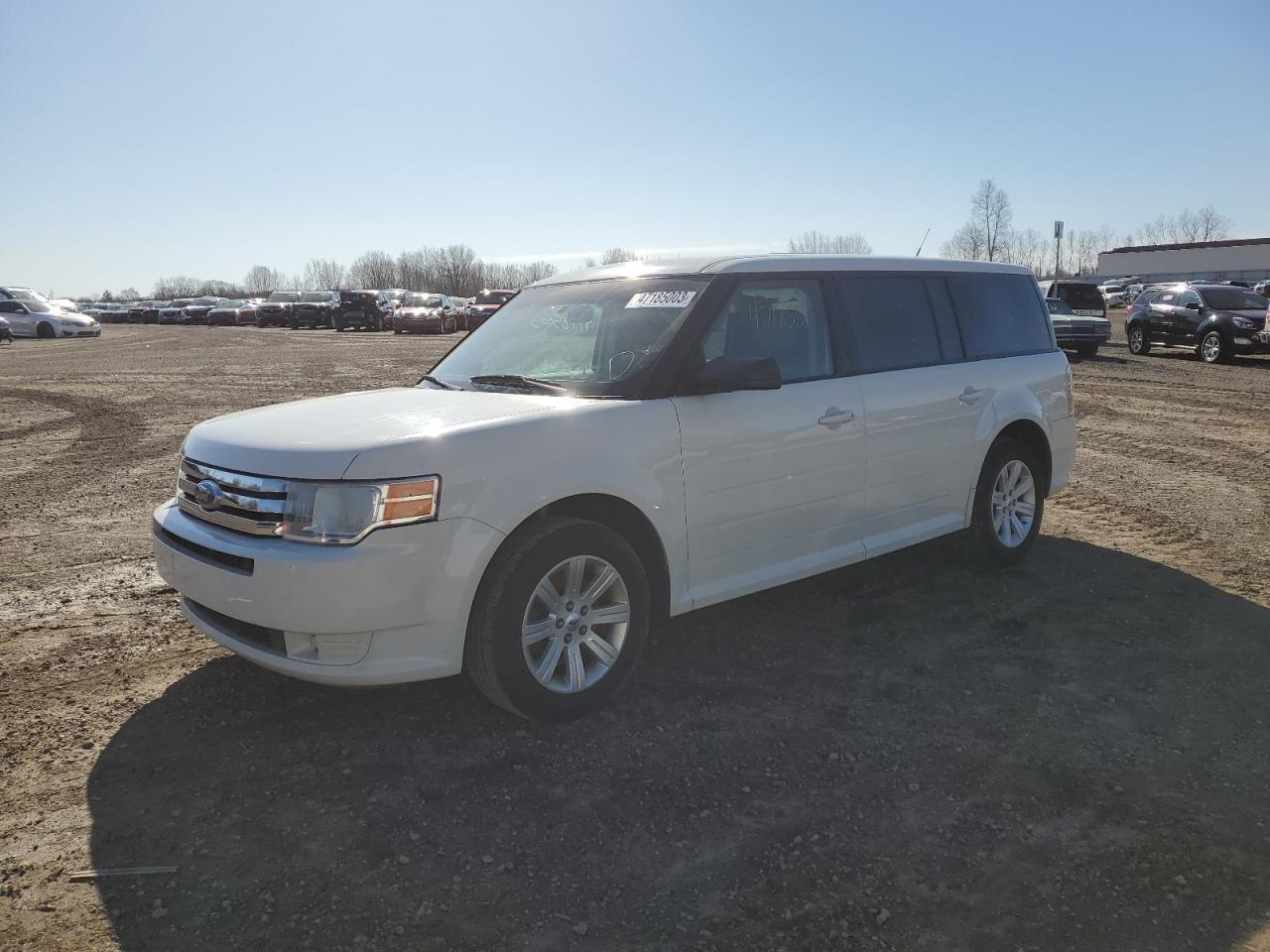 Used Wheel fits: 2010 Ford Flex 17x7-1/2 aluminum TPMS 8 silver painted ...