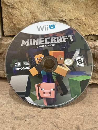 Minecraft Wii U Edition (Wii U) Game- DISC ONLY- TESTED & WORKS | eBay