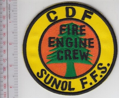 Hotshot Firemen California CDF Sunol Forest Fire Station Fire Engine No ...