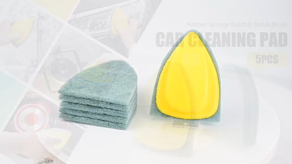 Window Glass Sponge Scrubber Car Wash Scraper Replacement Pad Auto ...