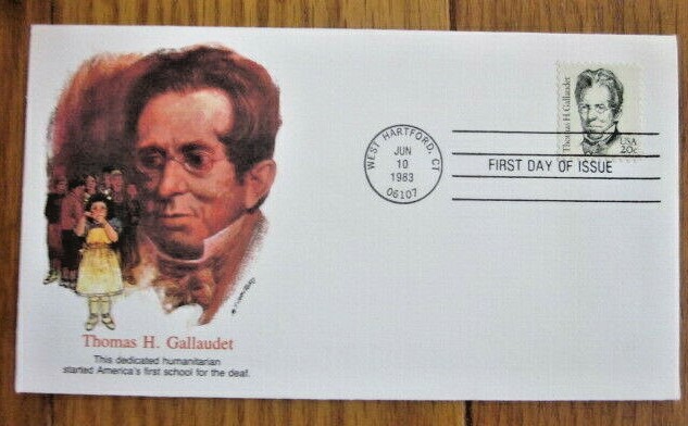 THOMAS GALLAUDET FIRST AMERICAN SCHOOL FOR THE DEAF SIGN LANGUAGE ...