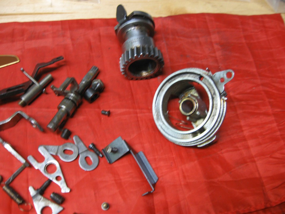 Singer 503A 503 ROCKETEER Sewing Machine Top Hat Cam Stack Assembly ...