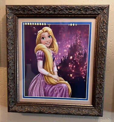 ROYAL ROOMS PORT ORLEANS RESORT Original Disney Prop ~ Rapunzel Art IN ...