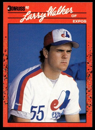 1990 Donruss Larry Walker Rookie #578 | eBay