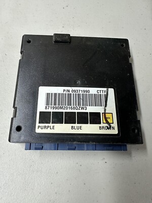 1999-2000 Chevrolet GMC Body Control Module BCM BCU Unit 09371990 CTTF ...