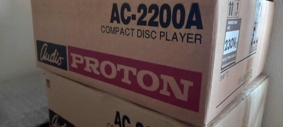 CD Player Proton AC-2200A - New in the original box | eBay