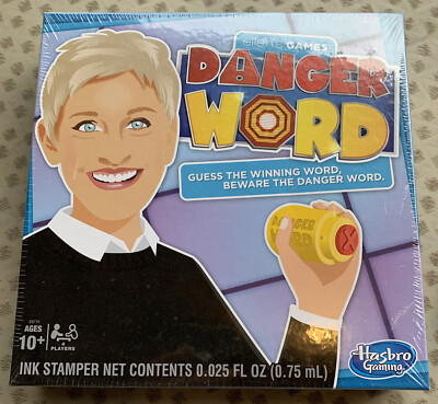New Sealed Ellen's Games Danger Word Game - Ellen DeGeneres Game by ...