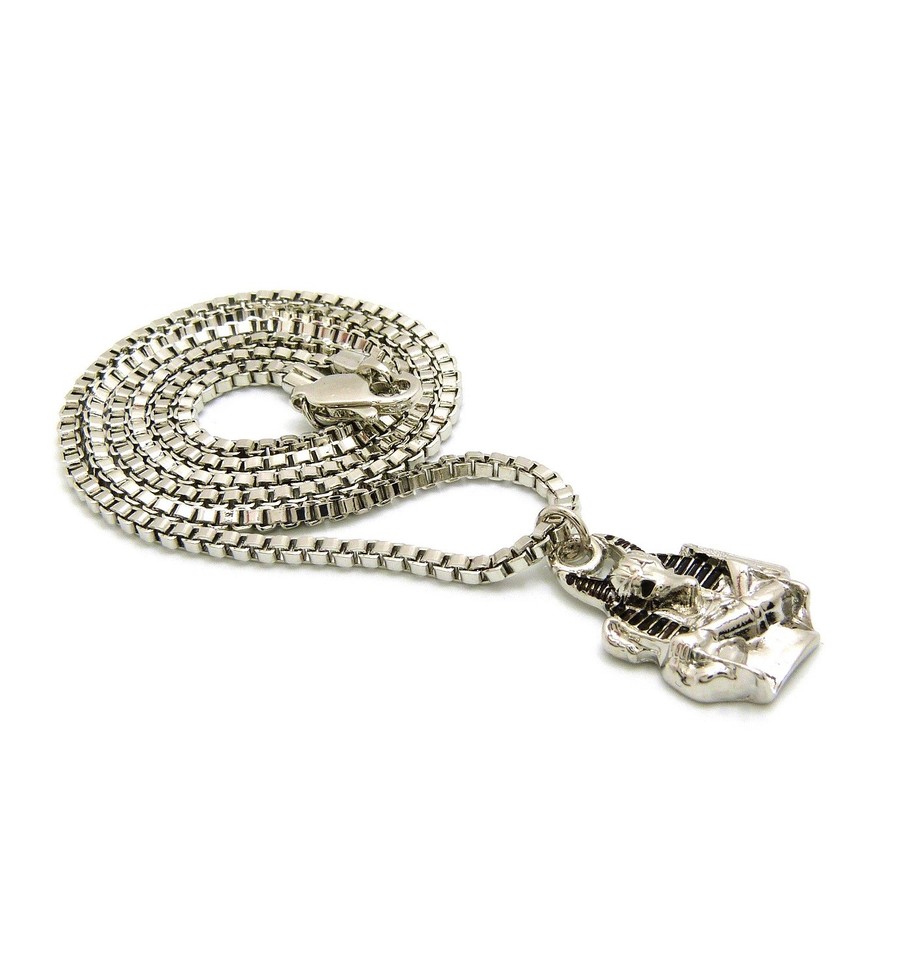 NEW EGYPTIAN ANUBIS PENDANT & 18"/20" CHAINS HIP HOP NECKLACES - XMP86 ...