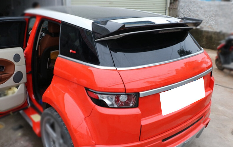 For Range Rover Evoque 12-19 Real Carbon Fiber Rear Spoiler Tail Trunk ...