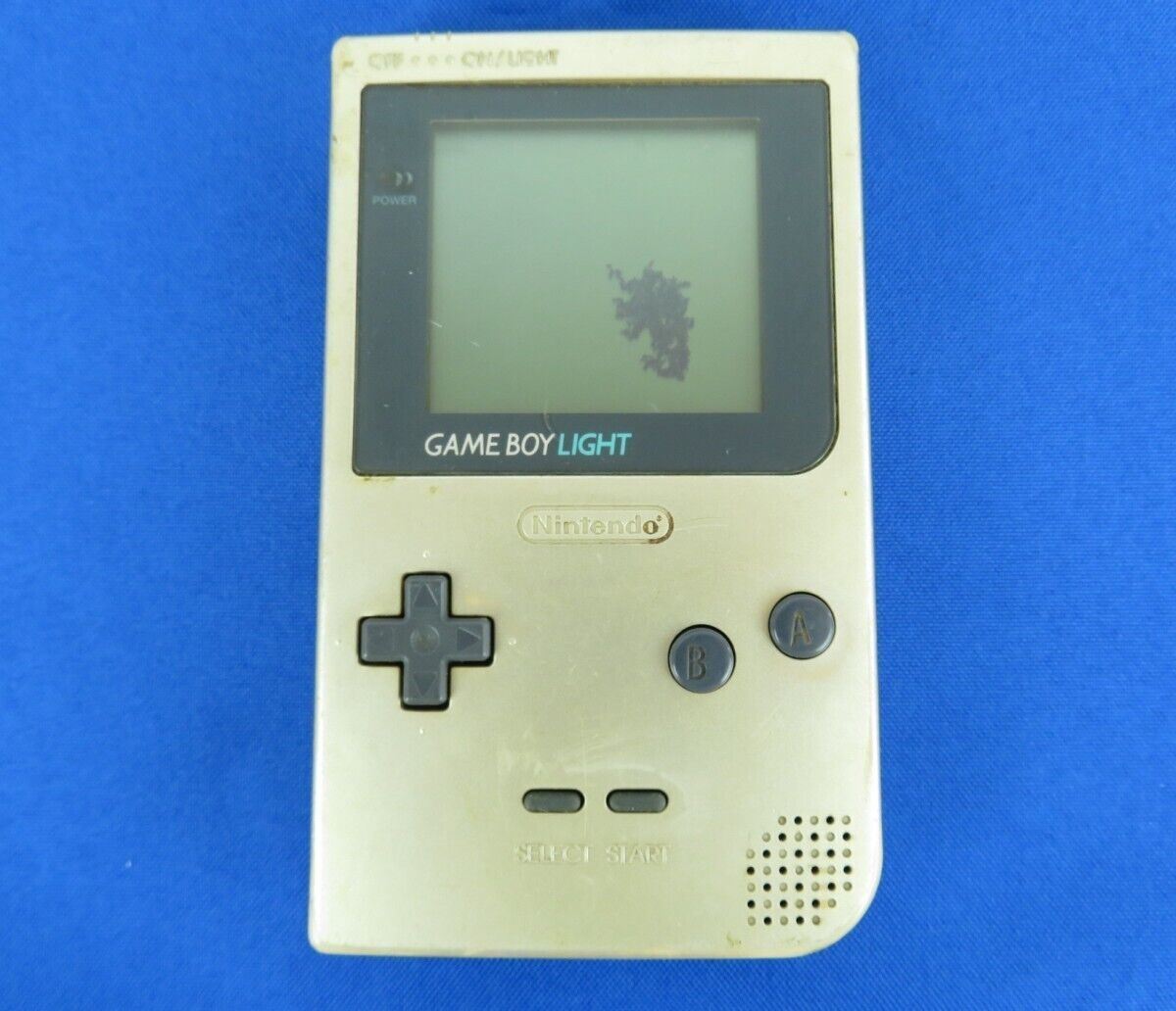 Junk Nintendo GameBoy Pocket GBP Lot of 2 & Gameboy Light Set Random ...