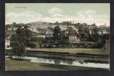 Postcard Rodborough nr Stroud Gloucestershire village overview | eBay