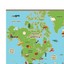 KIDS ANIMAL MAP EDUCATIONAL SCHOOL OF THE WORLD POSTER PRINT - A5 A4 A3 ...