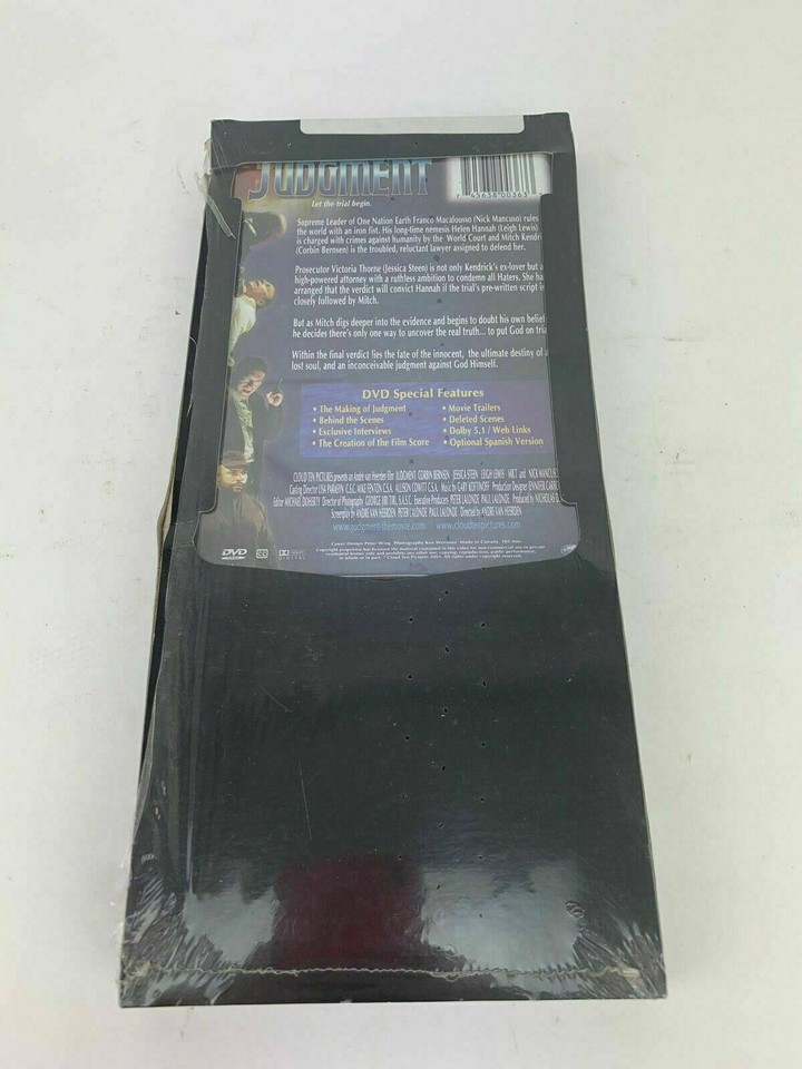 Judgment DVD, 2008 Starring MR.T, Corbin Bernsen & Jessica Steen (NEW ...