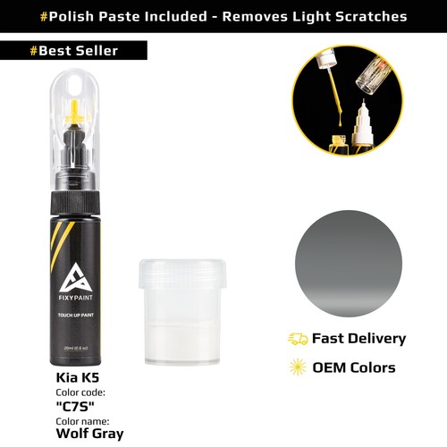 Touch up Paint for Kia K5 Code: C7S Wolf Gray | eBay
