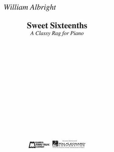 Sweet Sixteenths : A Classy Rag for Piano by William Albright (2011, Trade Paperback) for sale ...