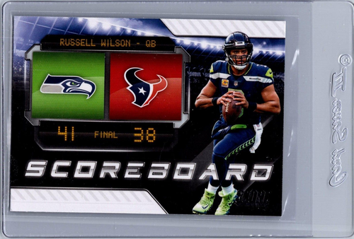 2018 Score Insert Scoreboard #8 Russell Wilson - Seahawks | eBay