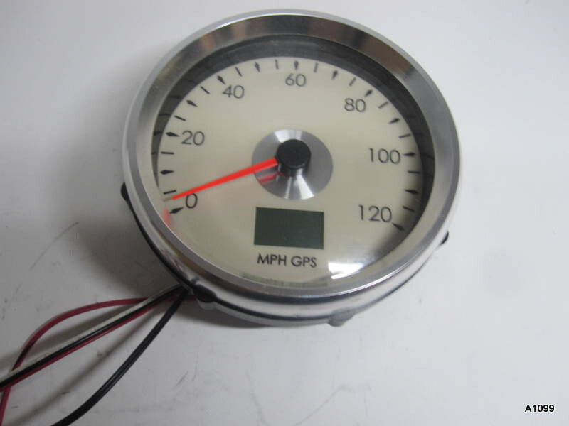 SpeedHut Universal 4" GPS Speedometer 0-120 mph Plug&Play w/ Securing ...