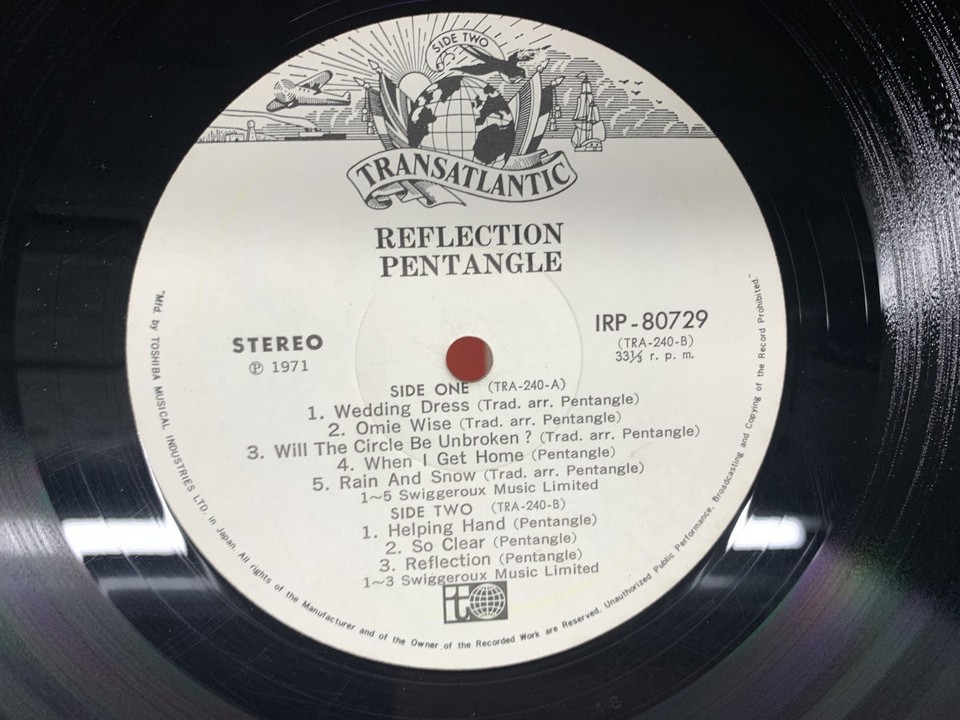 PENTANGLE REFLECTION Japan LP [48495ER] | eBay