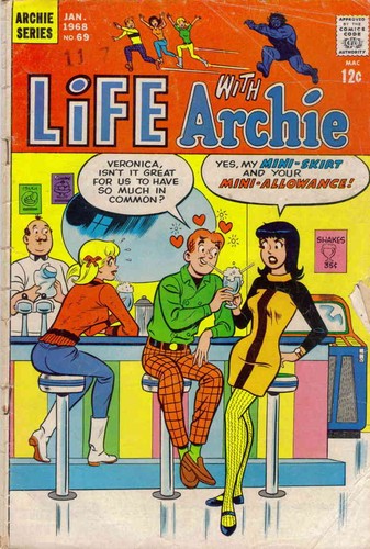 Life with Archie #69 VG; Archie | low grade - January 1968 Ice Cream ...