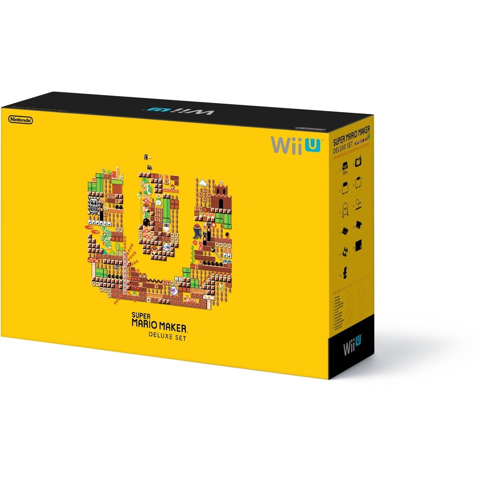 Nintendo Wii U 32GB Console: Super Mario Maker Deluxe Set [Nintendo Wii ...