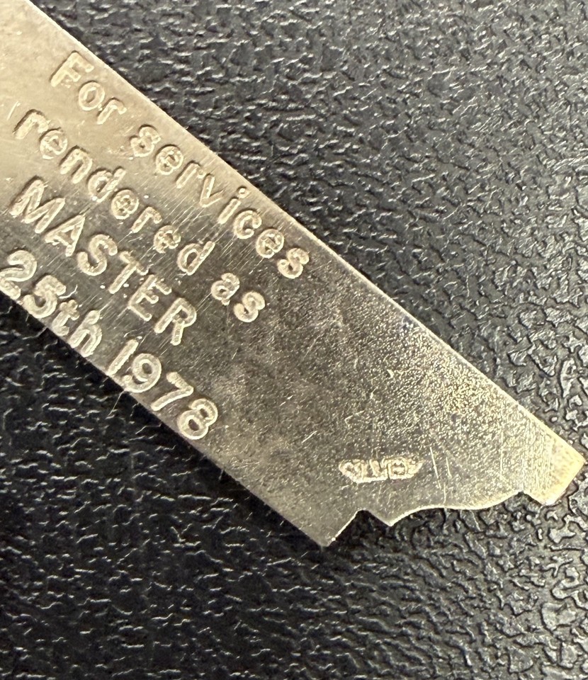 MASONIC: Mark Past Masters Silver Breast Jewel | eBay UK