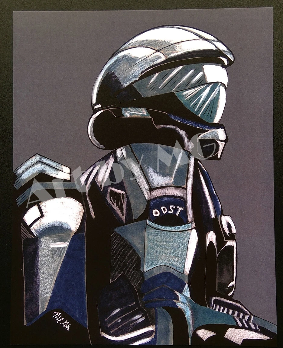 Halo Odst Drawing