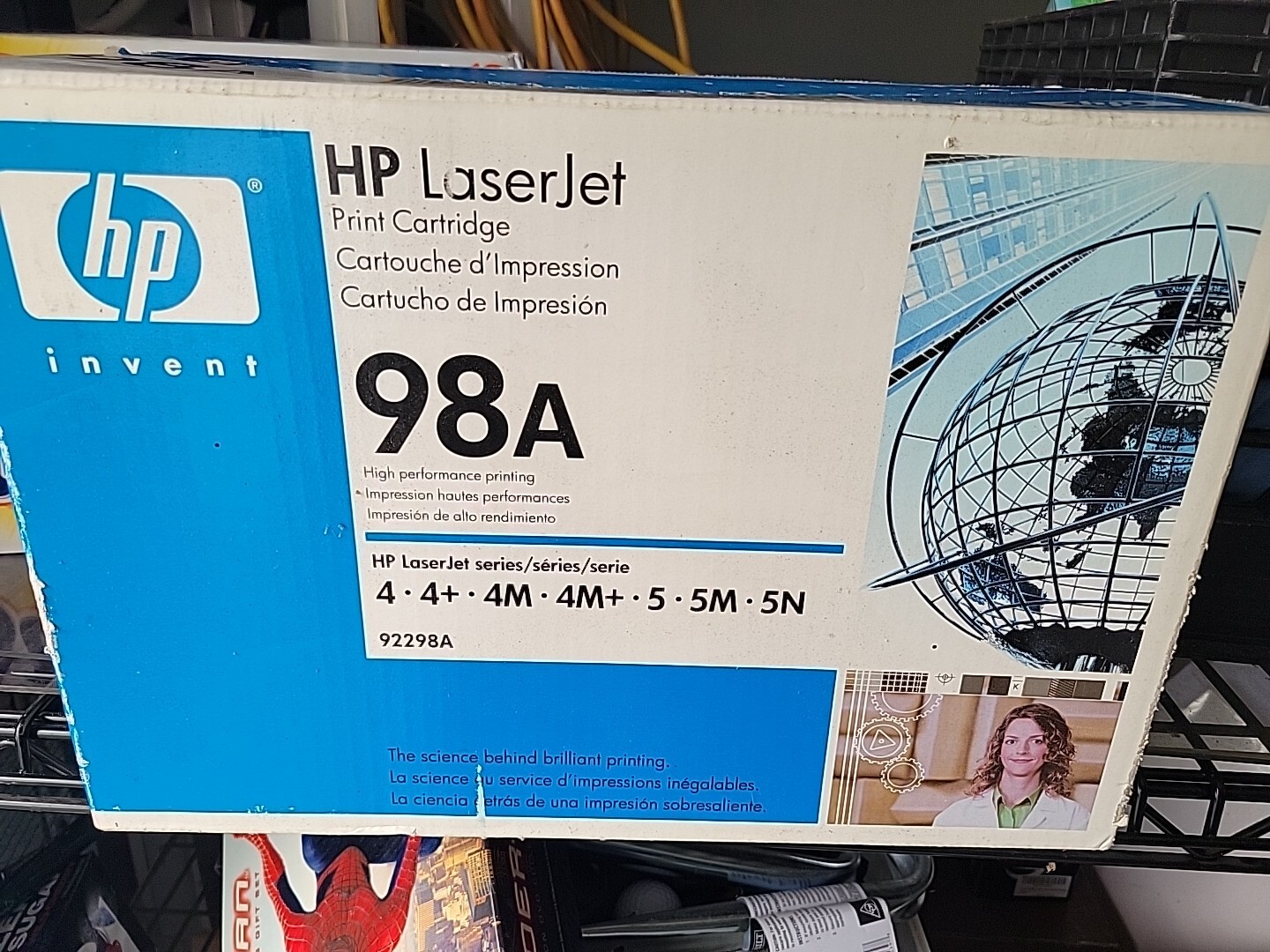 HP 98A (92298A) Black Toner Cartridge 88698005668 | eBay