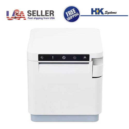 HK SYSTEMS Compact Design 3" 80mm Thermal POS Printer 300mm/sec USB ...