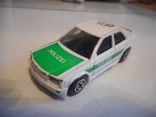 Corgi Mercedes 190E Police in weiß/grün | eBay.de